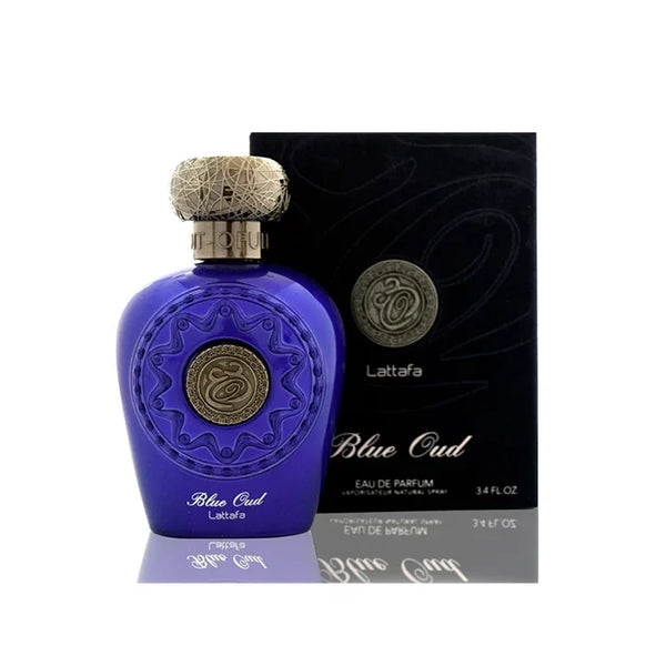 Lattafa Blue Oud Eau De Parfum 3.4oz/100 Ml Unisex Perfume. – Fragrance ...